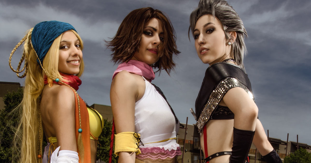 Colossalcon Final Fantasy X-2 cosplay!
