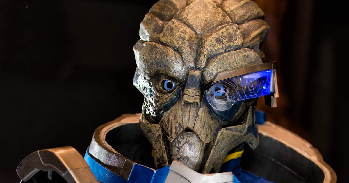 Colossalcon Garrus cosplay!
